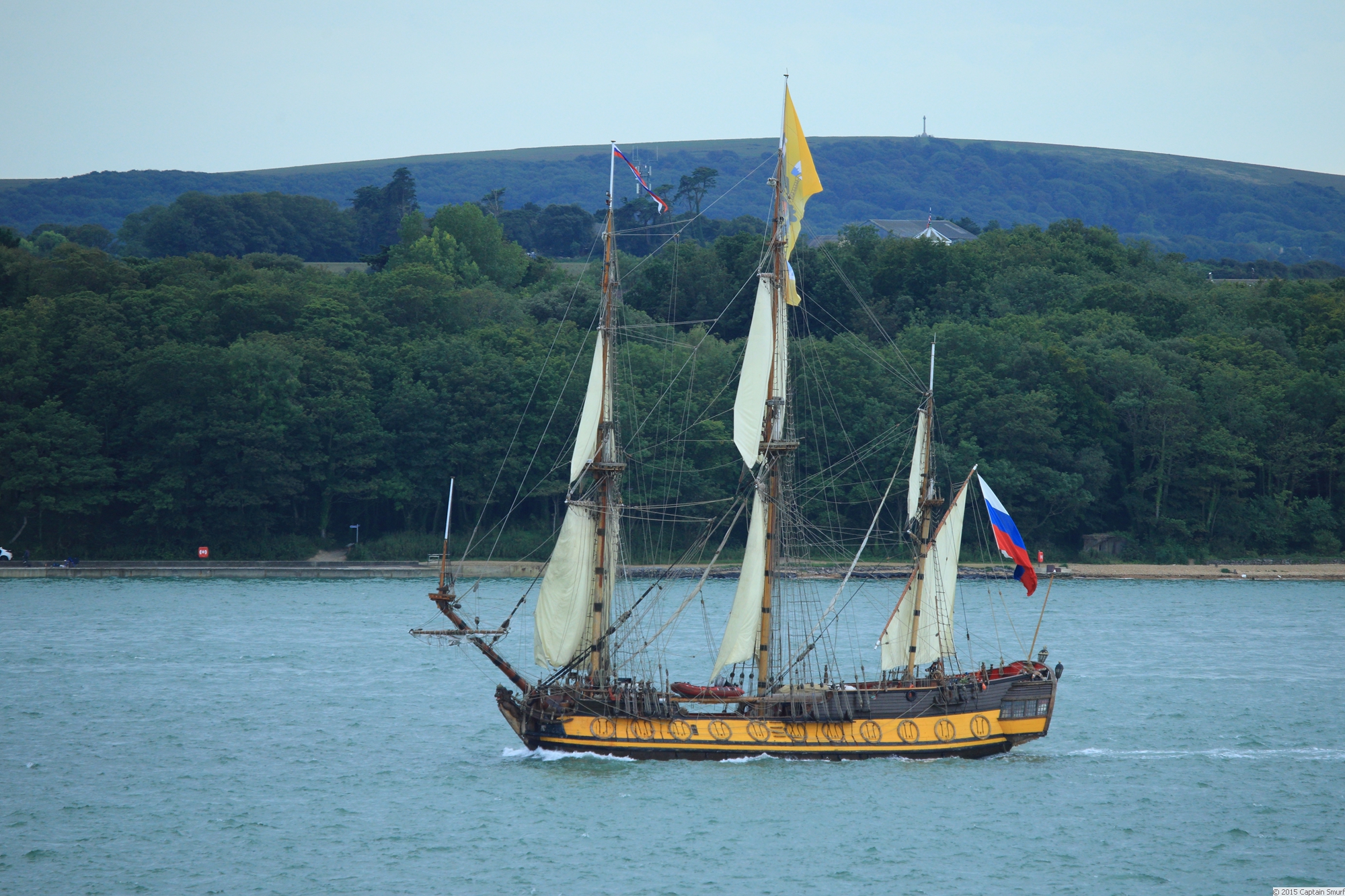 Captain Smurf's Website - RRS Discovery - Southampton to Santander & back