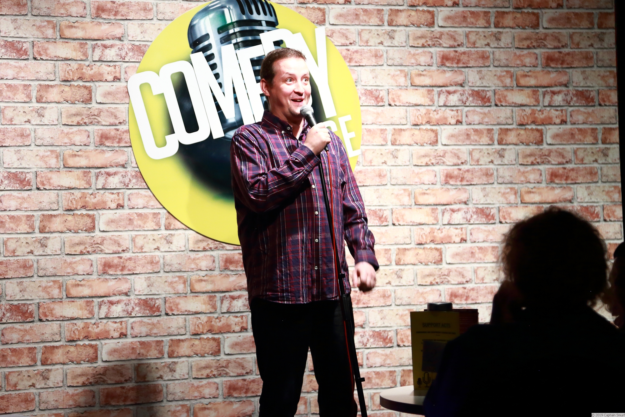Captain Smurf's Website - Hull Comedy Lounge 13th July 2019
